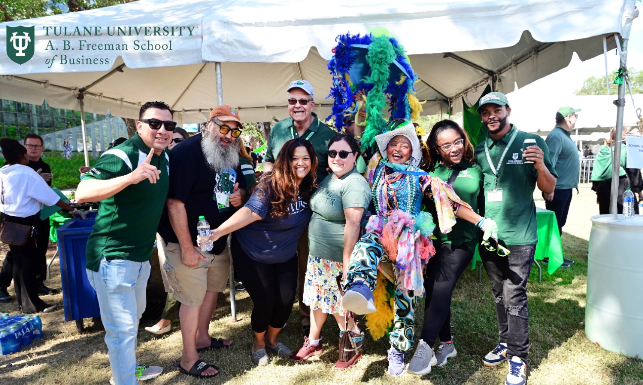Freeman School of Business Homecoming Tent | Tulane University Events