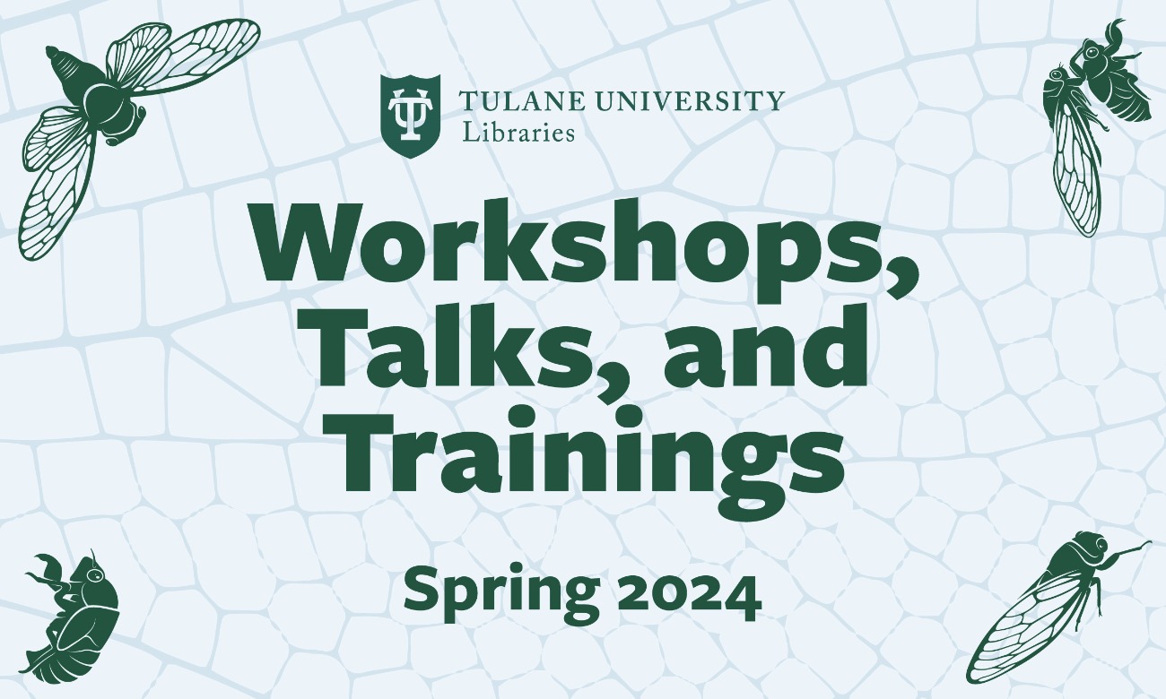 Digital Text Analysis | Tulane University Events