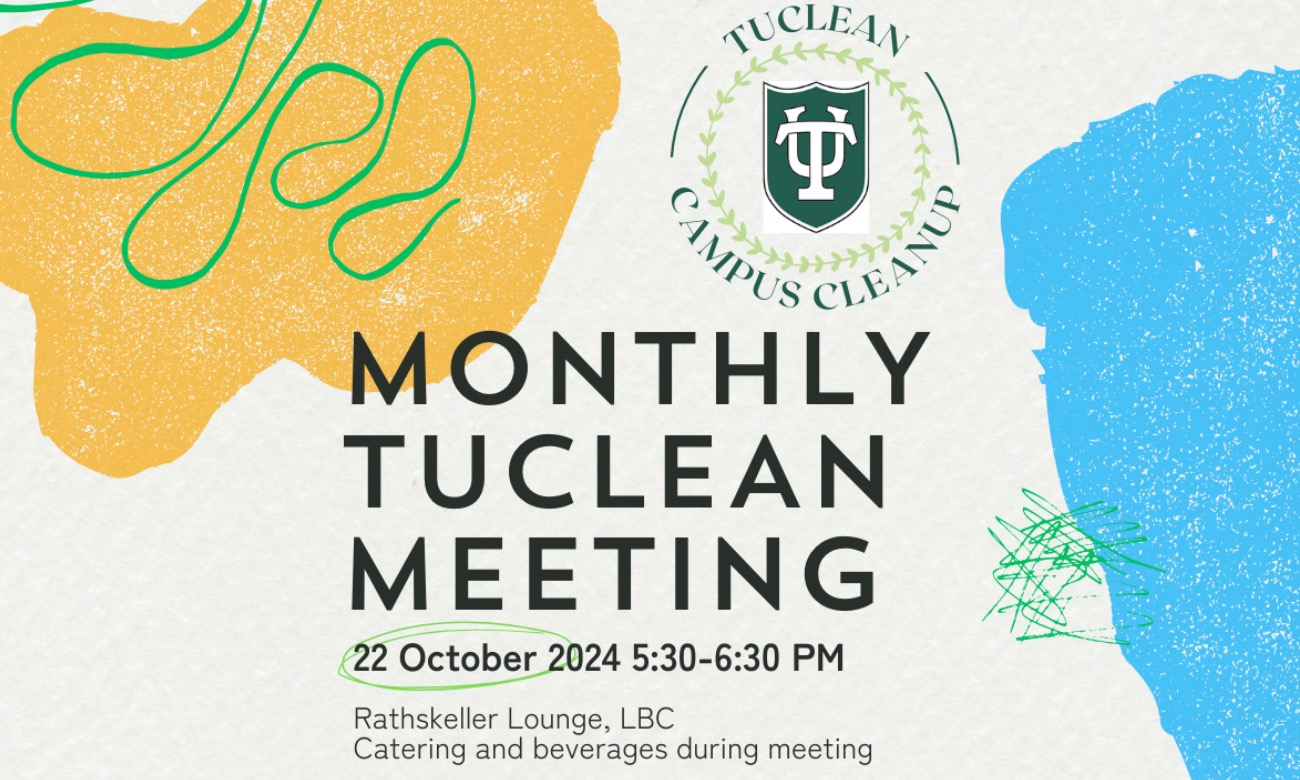 TUCLEAN Meeting | Tulane University Events