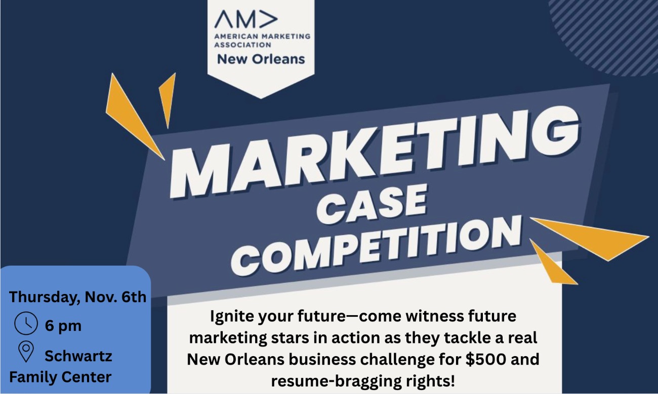 AMA Case Competition | Tulane University Events